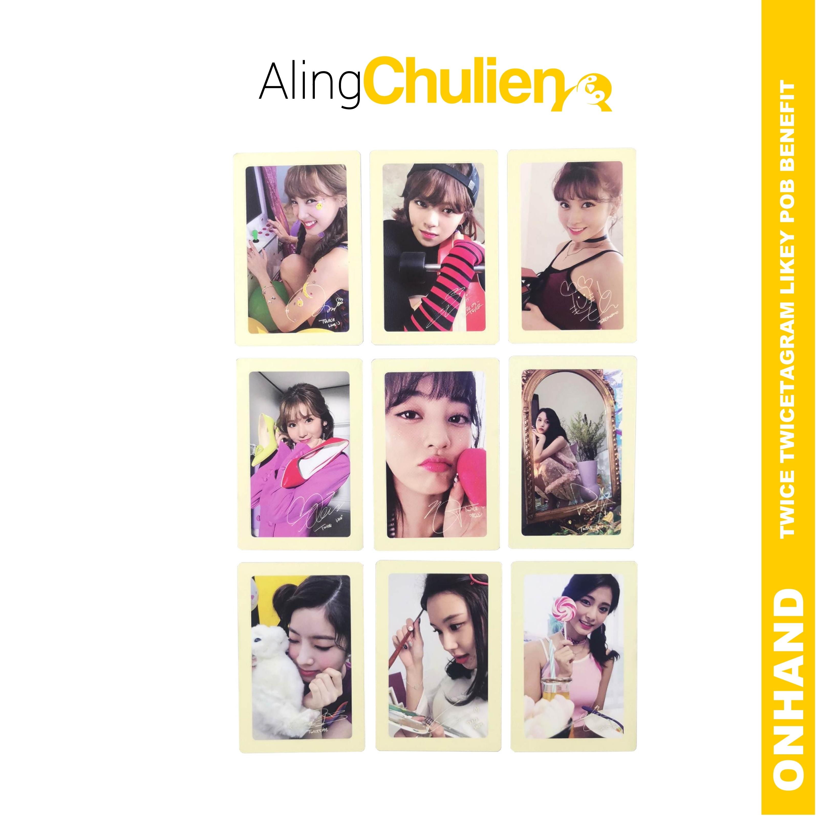 TWICE Twicetagram Likey POB Benefit Photocard Official | Lazada PH