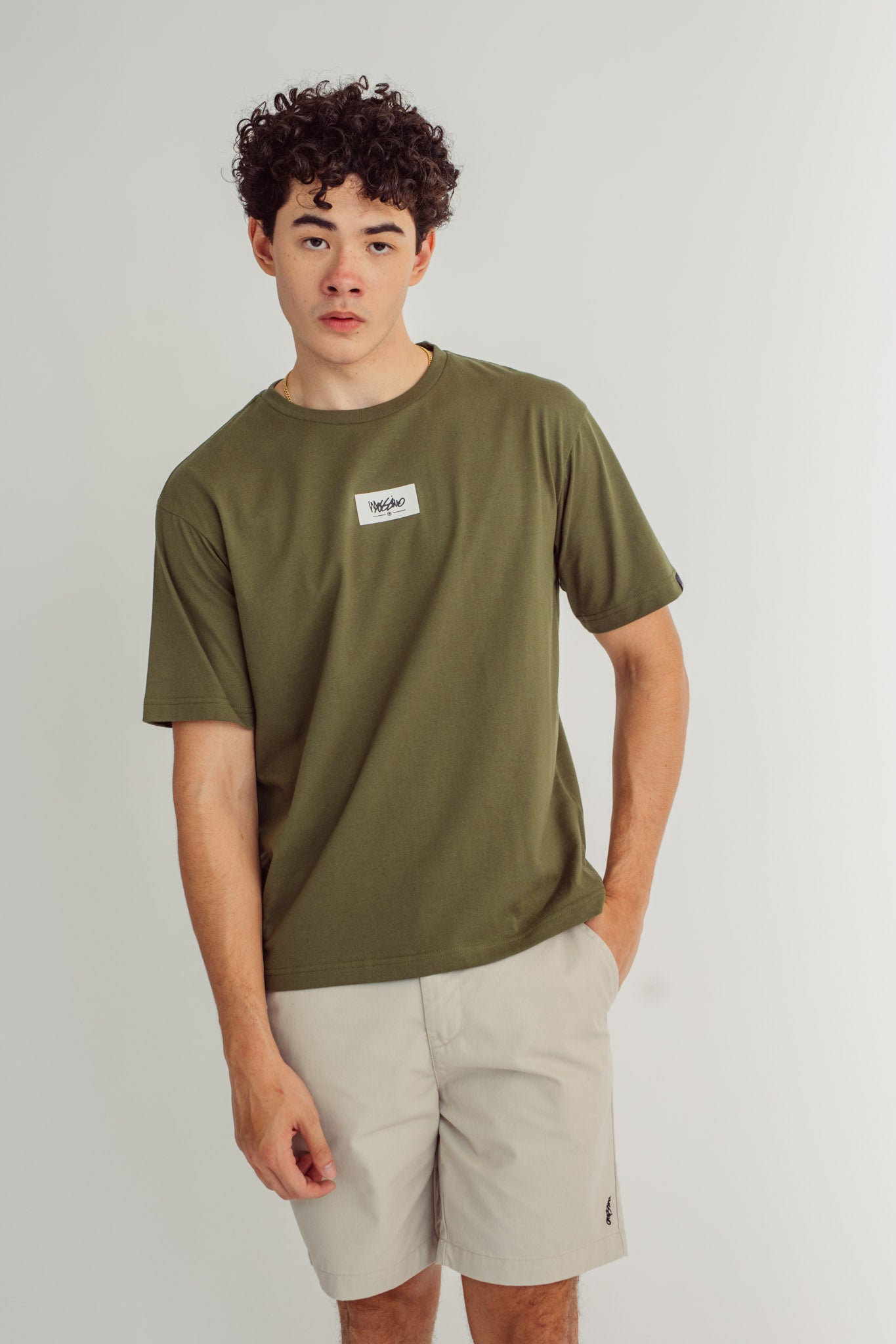 Basic Chive with Small Branding Modern Fit | Lazada PH