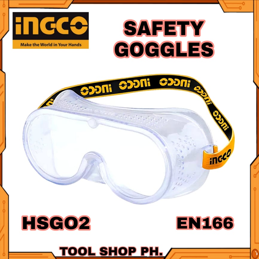 INGCO Safety Goggles HSG02 | Lazada PH