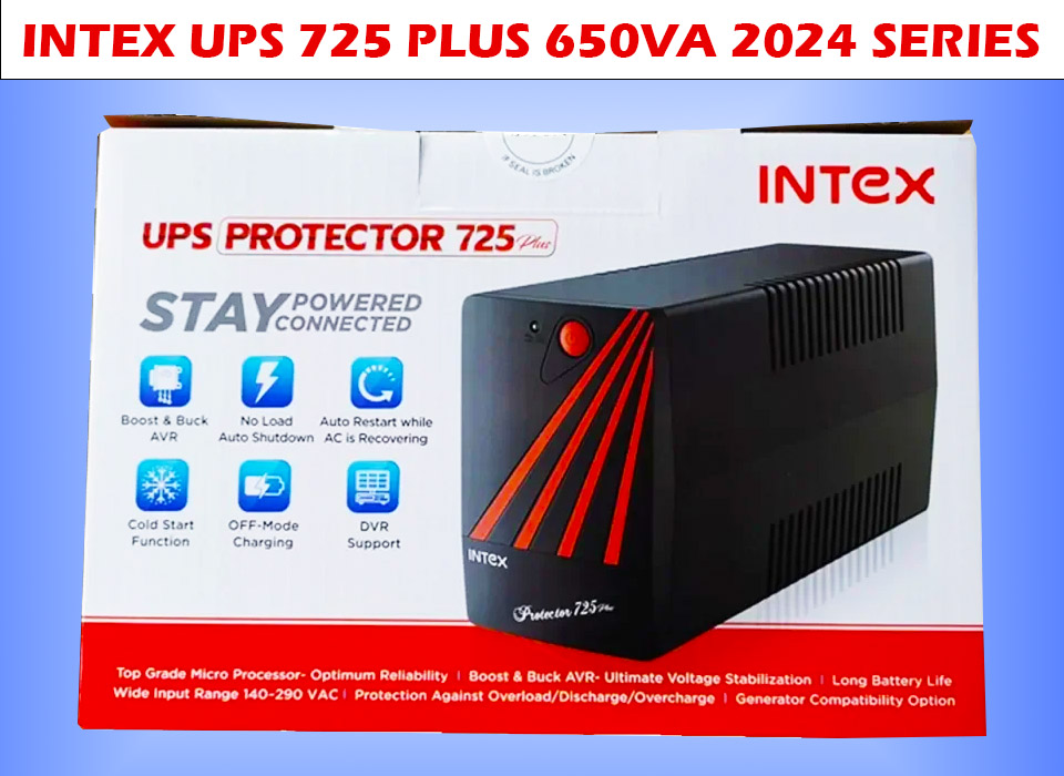 Intex UPS 725 Plus Uninterruptible Power Supply | Lazada PH