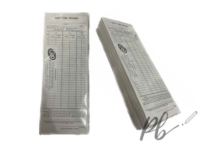 500 PCS. Daily Time Record DTR Form No. 48 | Lazada PH
