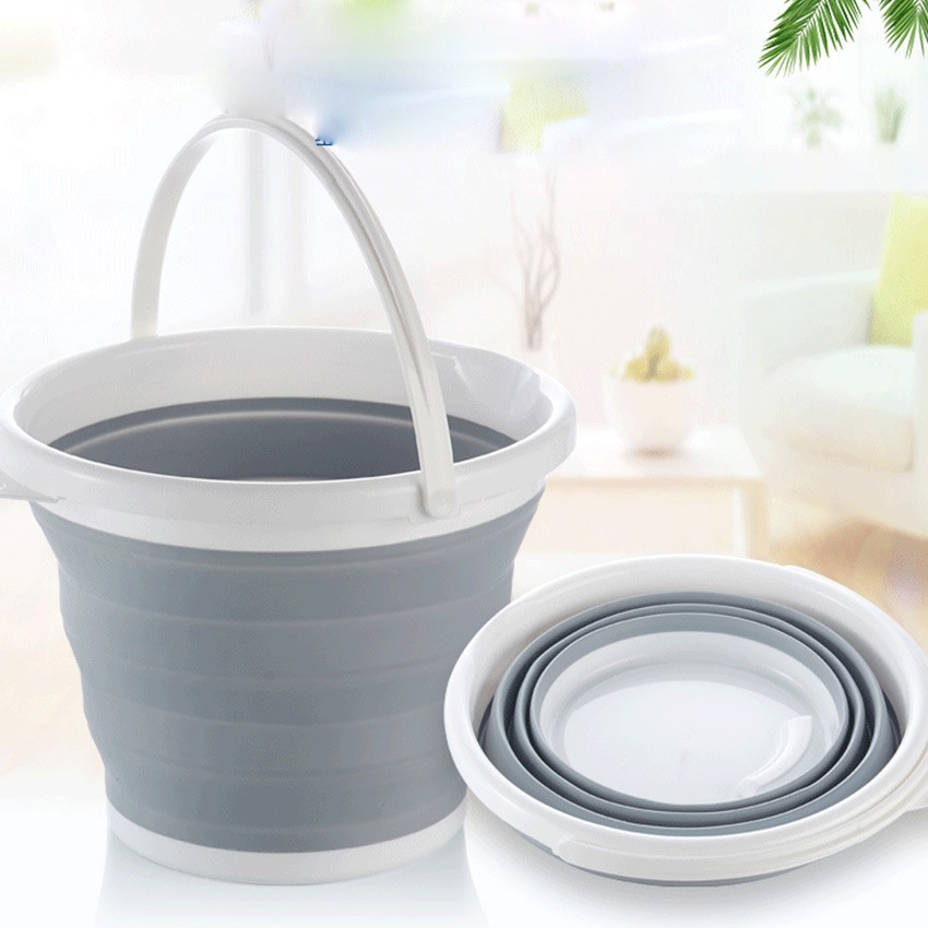LHK 5L/10L Silicon Folding Bucket / Basin Useable For Outdoor Use ...