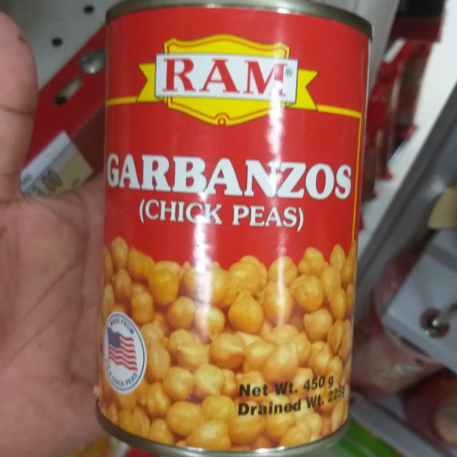 RAM GARBANZOS (CHICK PEAS) 450grams | Lazada PH