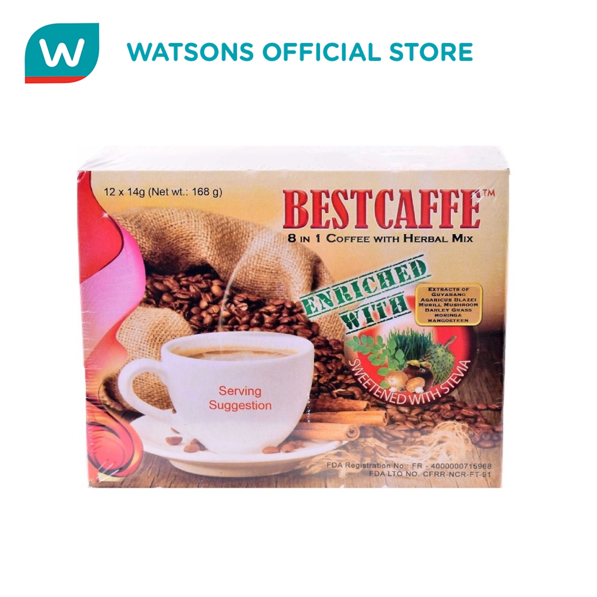 BEST CAFFE 8 in 1 Coffee With Herbal Mix | Lazada PH