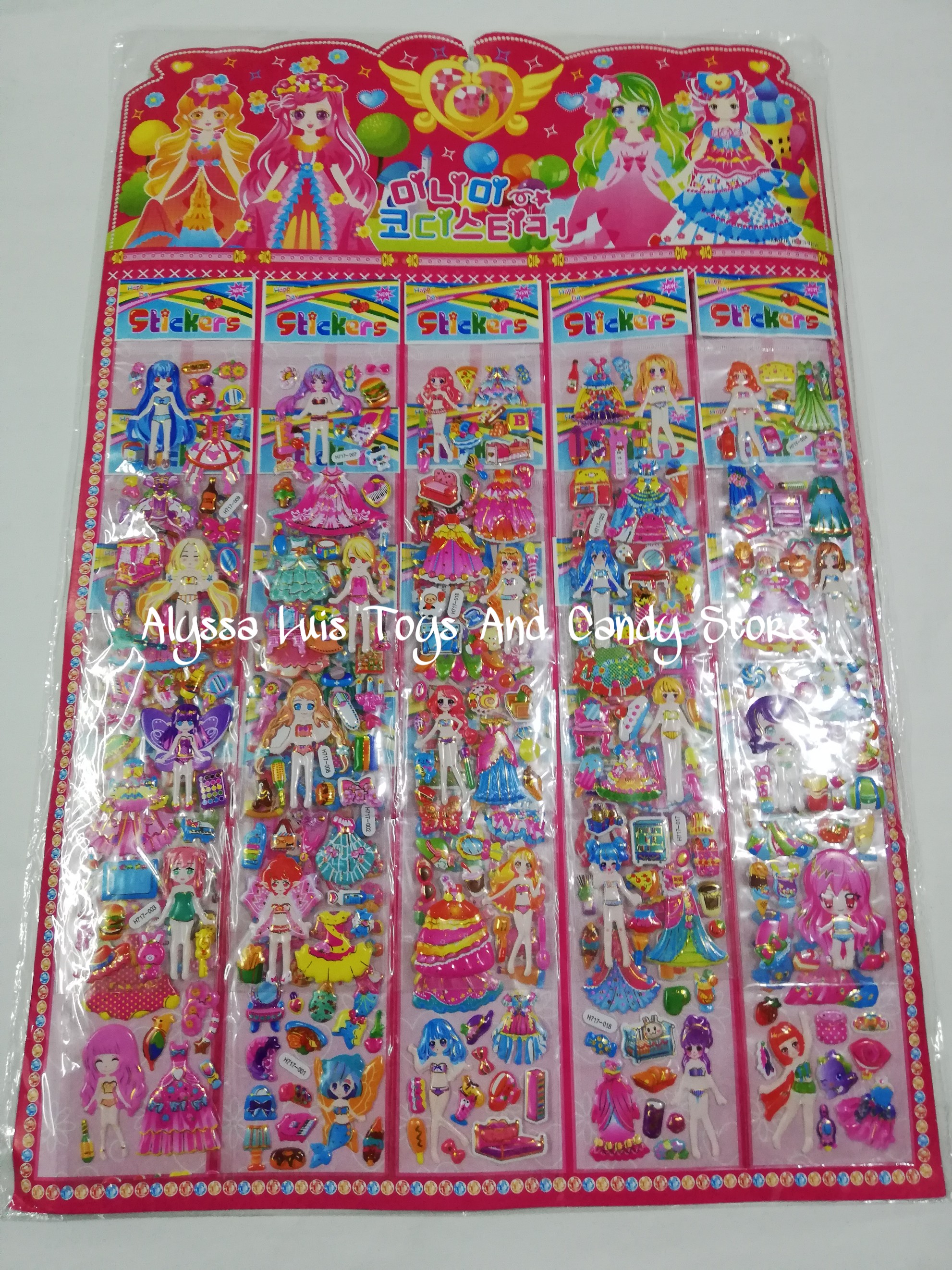 20pcs Sticker Doll for Lootbag fillers | Lazada PH