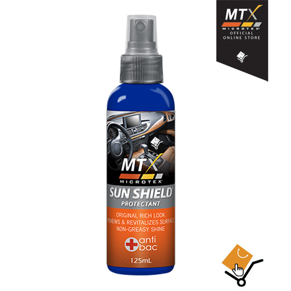 Microtex MTX Sunshield protectant car interior cleaner 125 ml | Lazada PH