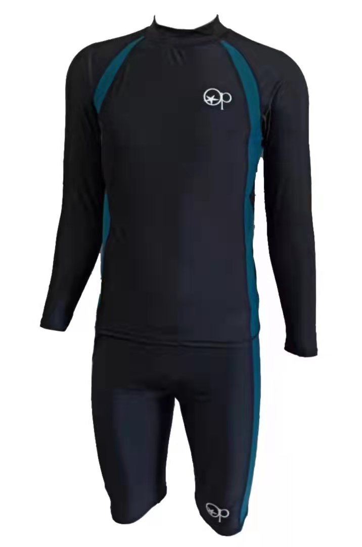 High Quality Fashion OP Rush Guard set w/ Waterproof Cycling Shorts for ...