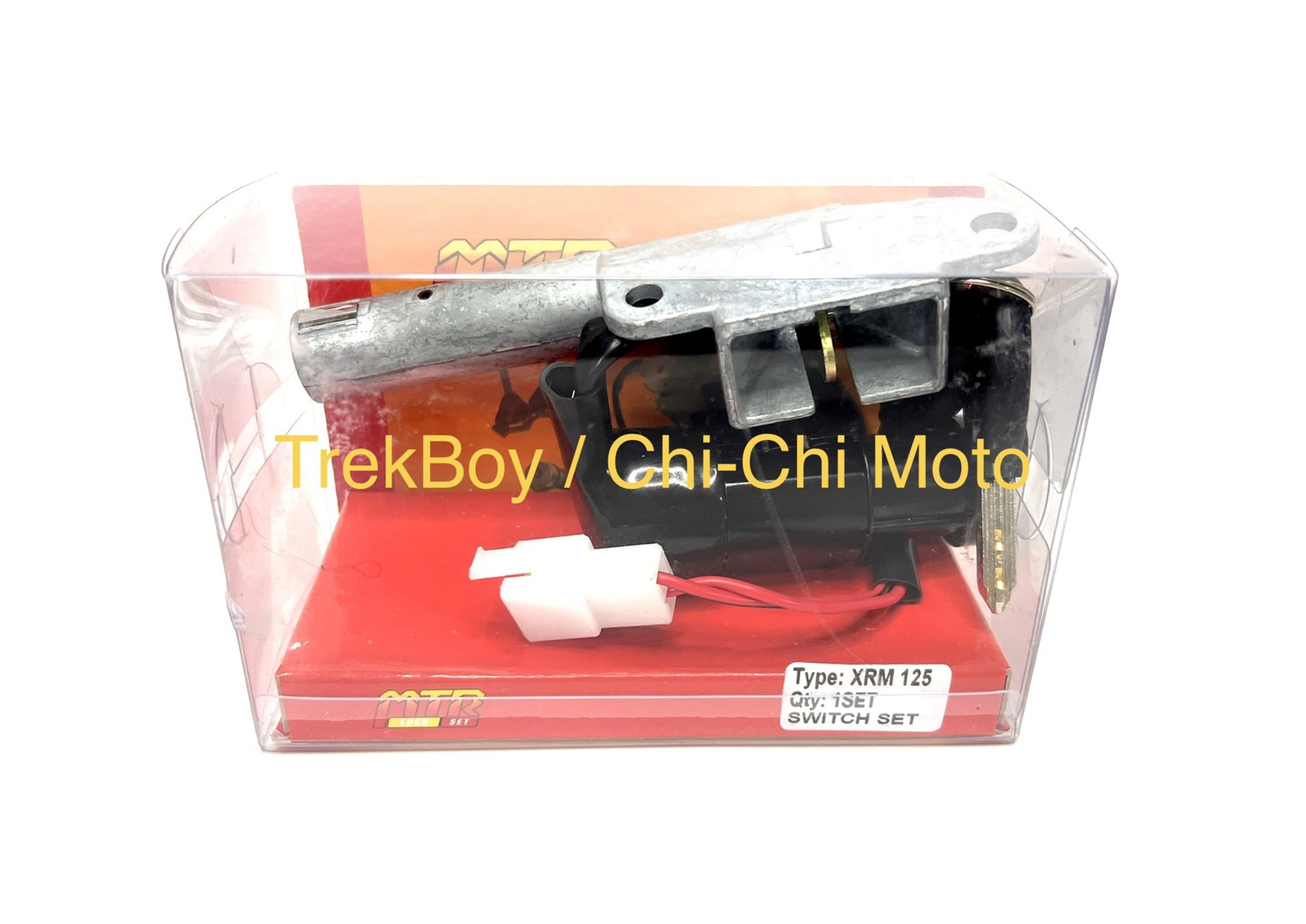 XRM 125 RS 125 MTR Ignition Switch Anti Theft [sealed]- Flower Type Key ...