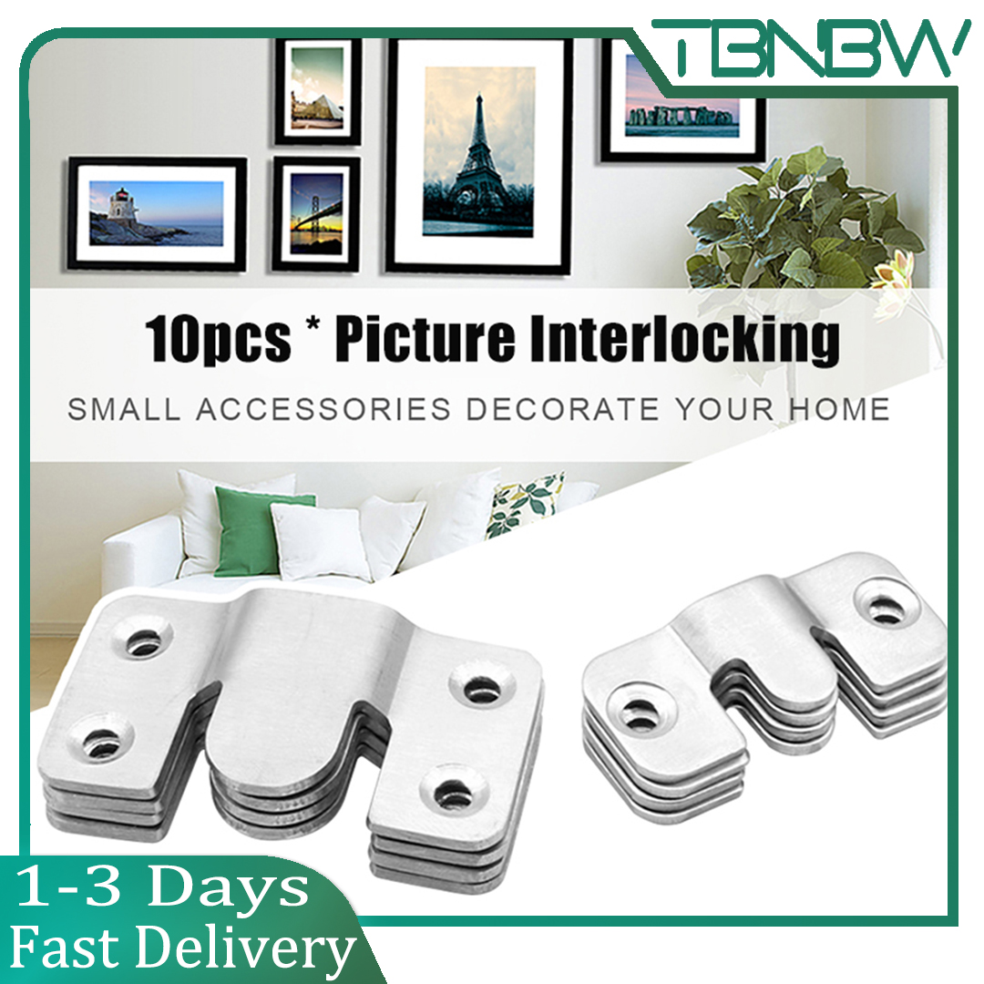 20pcs Stainless Steel Photo Frame Hook Picture Frame Display Hanger ...