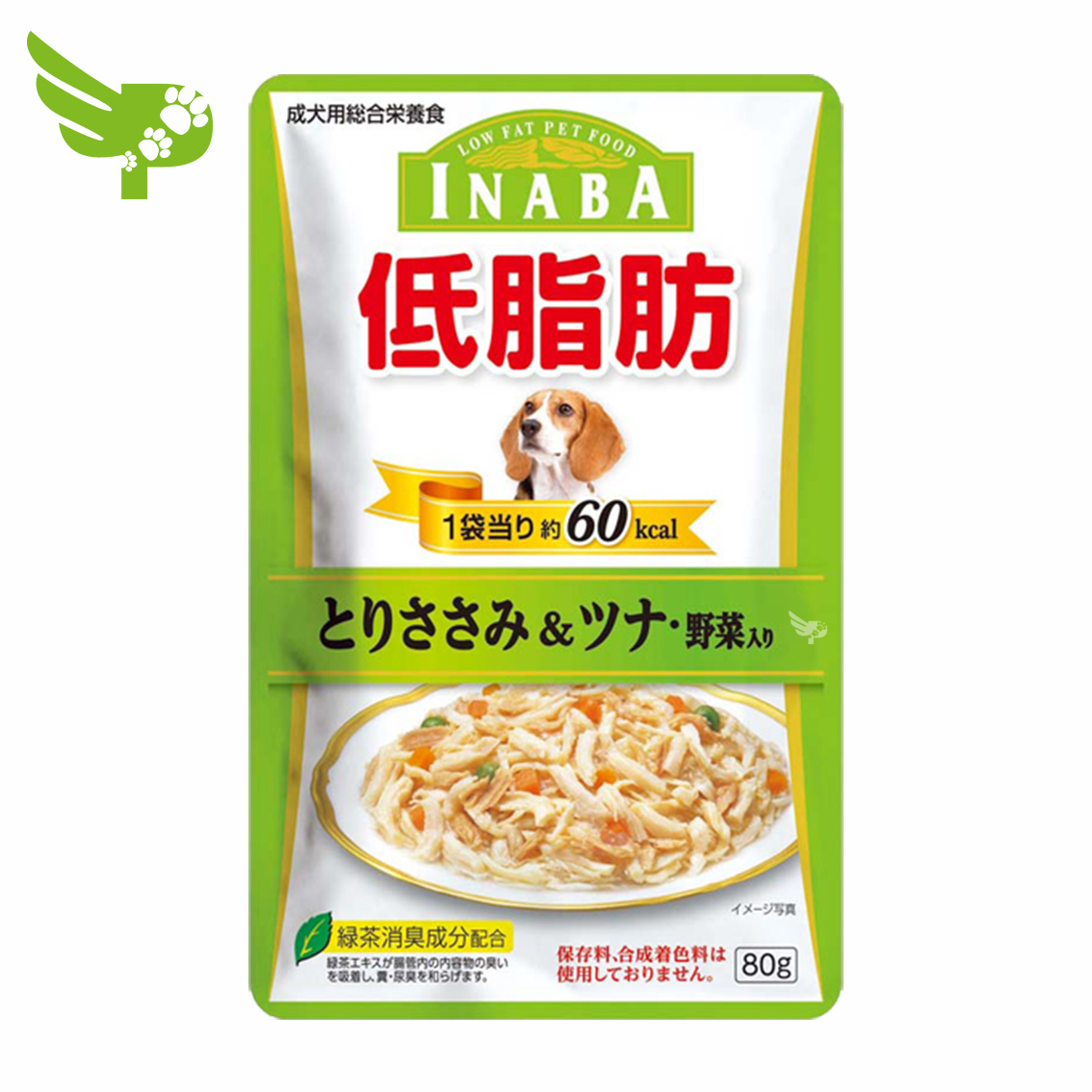 Inaba Pouch Jelly Dog 80g - (RD-08) Jelly Chicken Fillet with Tuna ...