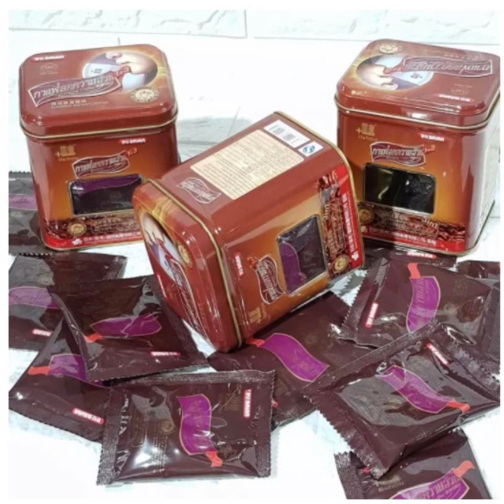 ORIGINAL Lishou Coffee 3in1 Slimming Instant Coffee(15sachets/can) NEW ...