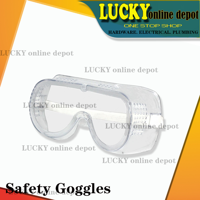 TRANSPARENT SAFETY GOGGLES UNISEX | Lazada PH