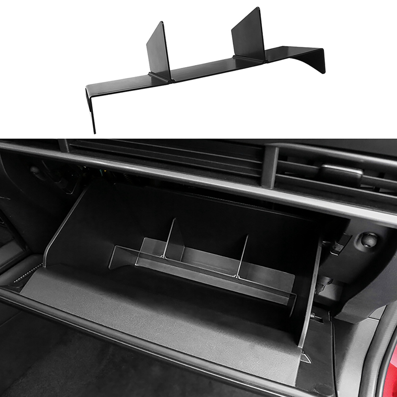 Car Co-Pilot Glove Box Partition Interior Compartment Multifunctional ...