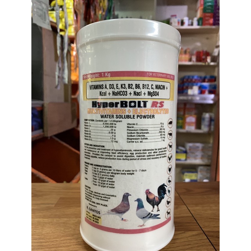 Electrolytes Hyperbolt Multivitamins + Electrolytes water soluble ...