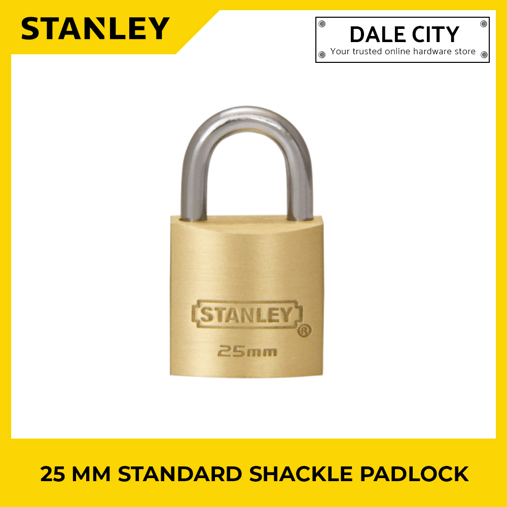 STANLEY Standard Short Shackle Padlock | Lazada PH