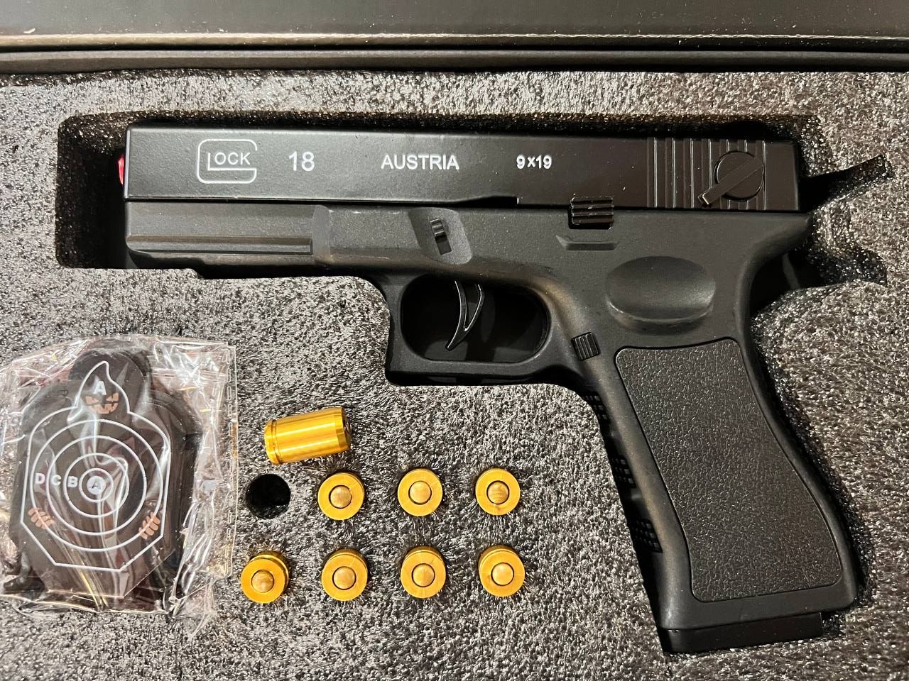 Automatic shell ejection glock nerf toy for boys, nerf blaster toy for ...