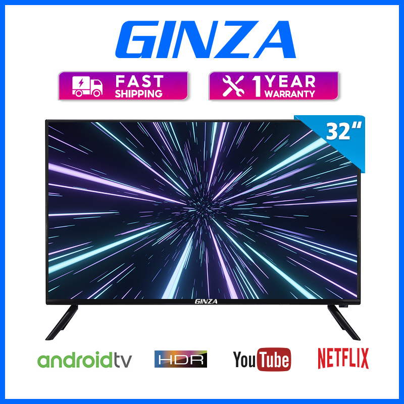 GINZA 32 INCH SMART TV & LED TV 32 INCH Flat Screen TV On Sale | Lazada PH