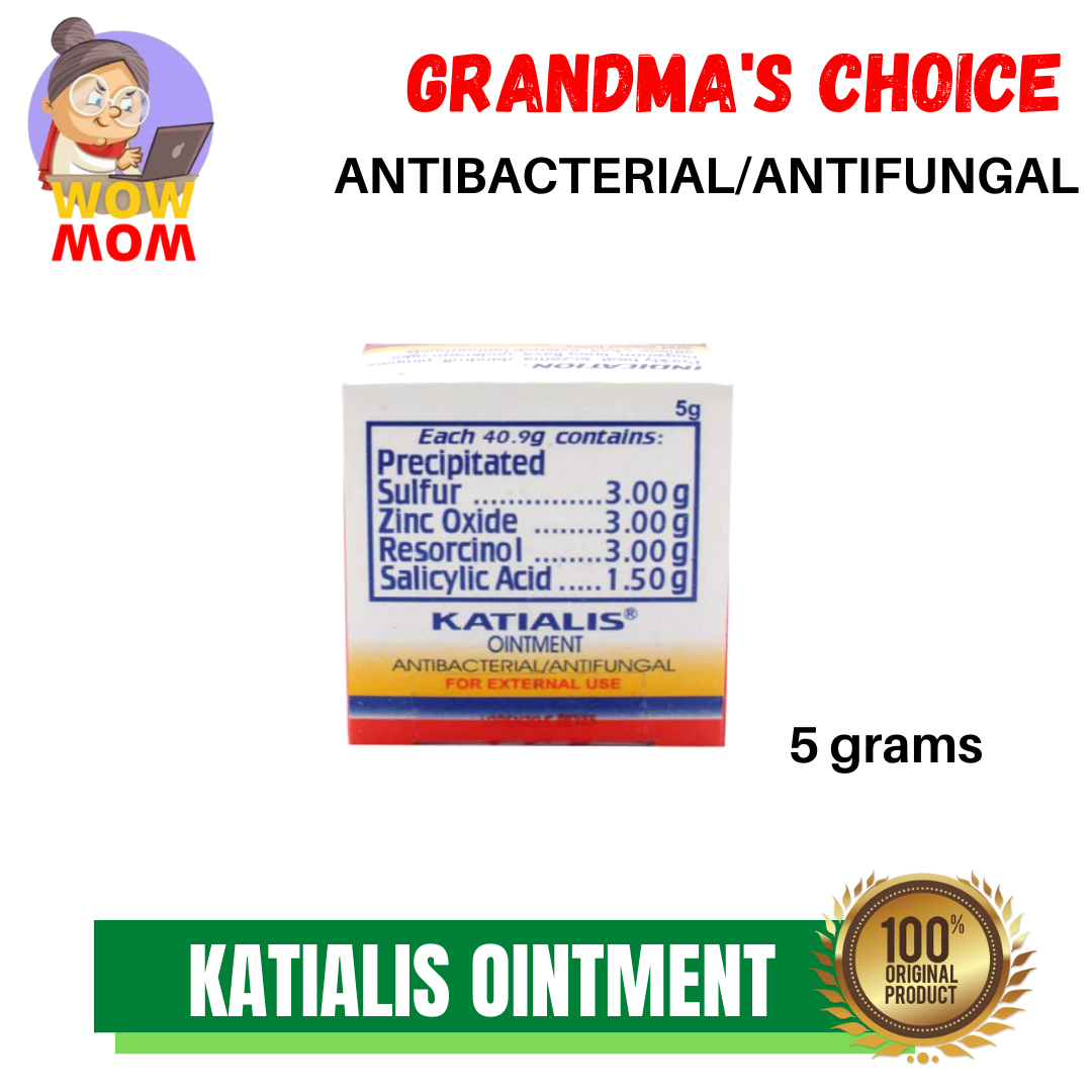 Wowmom [AUTHENTIC] Katialis Anti-Bacterial Anti-Fungal Ointment | Lazada PH