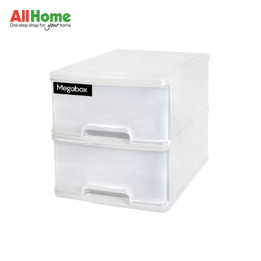 MEGABOX Small Storage Drawer - White | Lazada PH