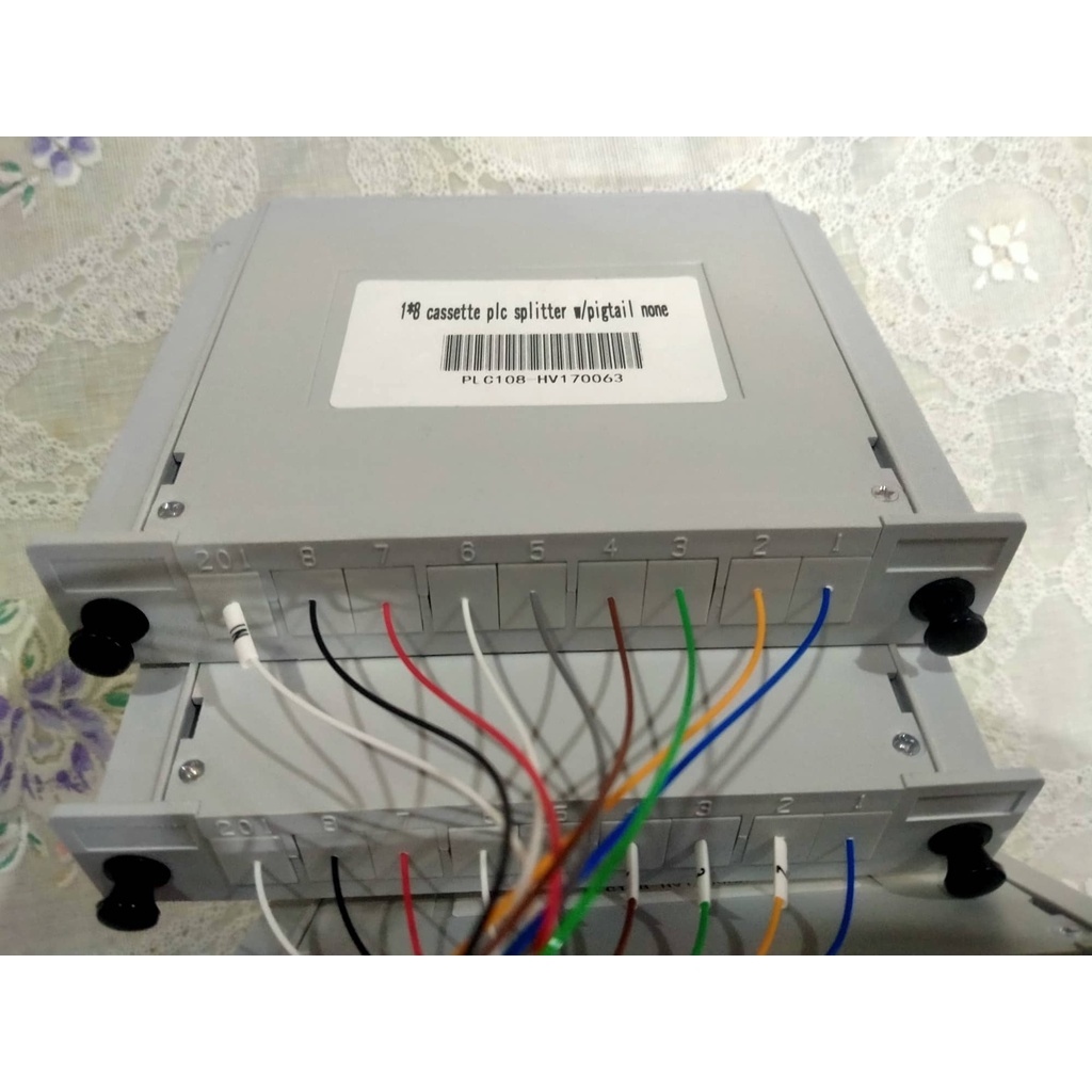 Computers Network Fourleaf Cassette Splitter ALL Pigtails 1m LCP PLC ...