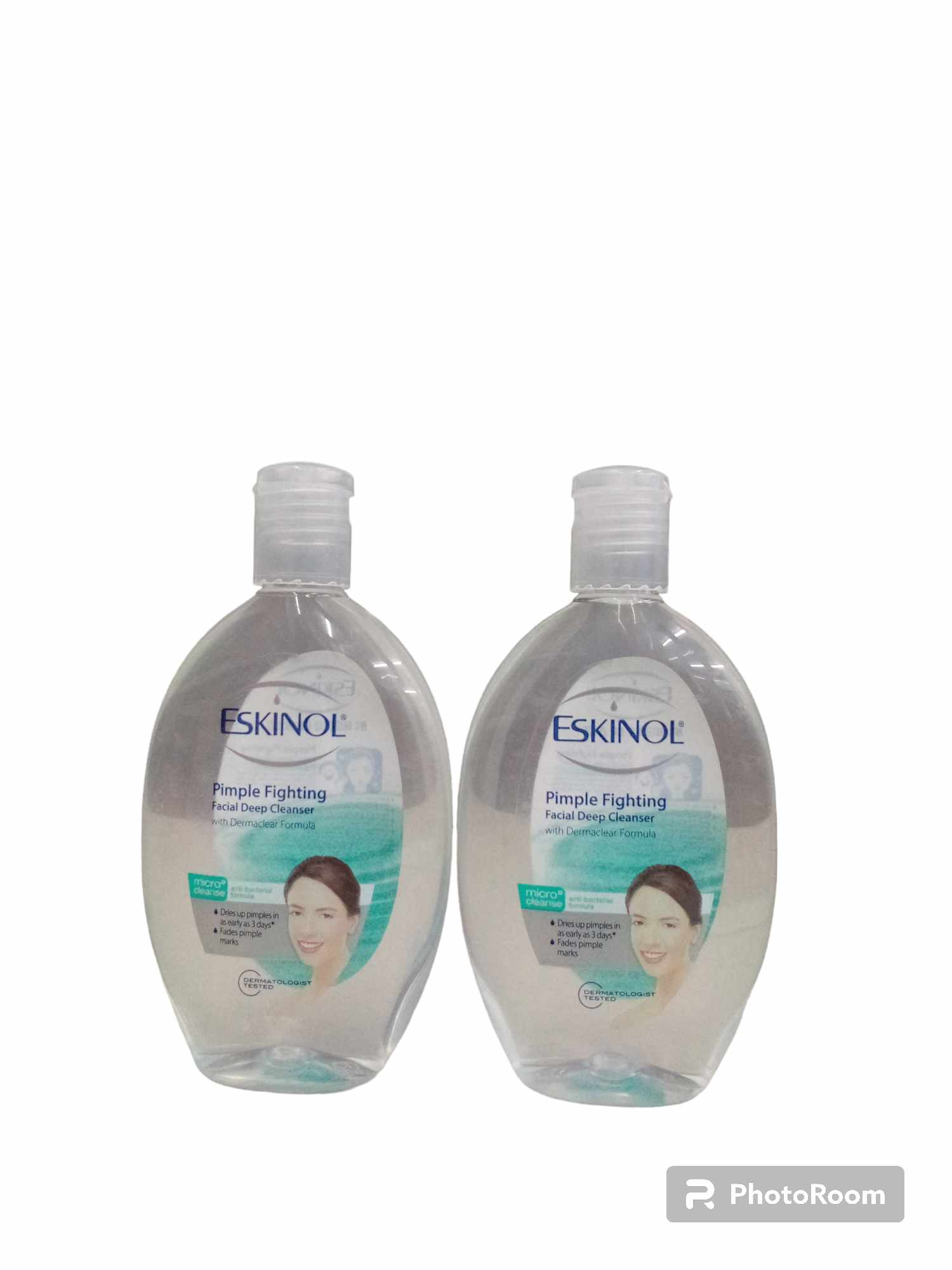 Eskinol Pimple Fighting Facial Deep Cleanser 135ml (2-Bottles) | Lazada PH