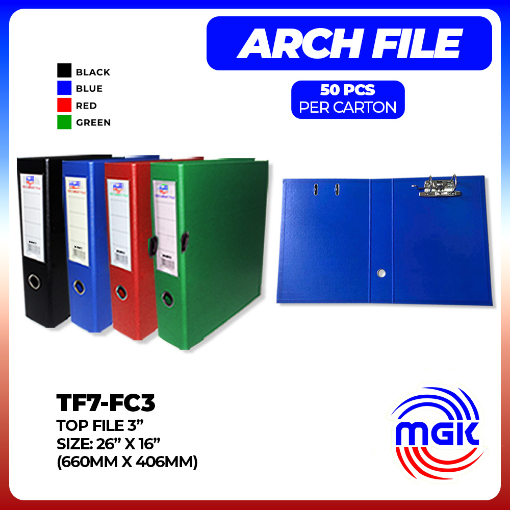 MGK Lever Archfile Top File 3 Inches 50 pcs | Lazada PH