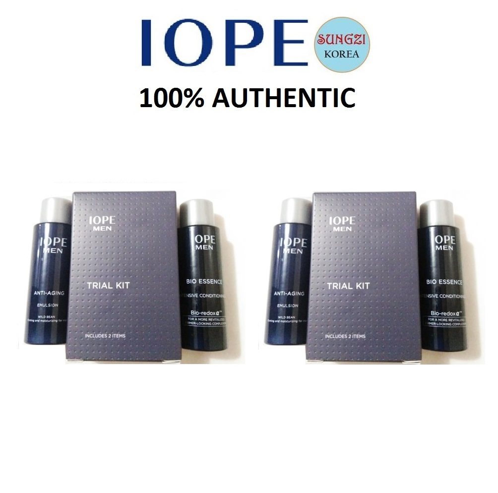 IOPE Men Trial Kit (2 Items) 1 + 1 Korean Cosmetics | Lazada PH