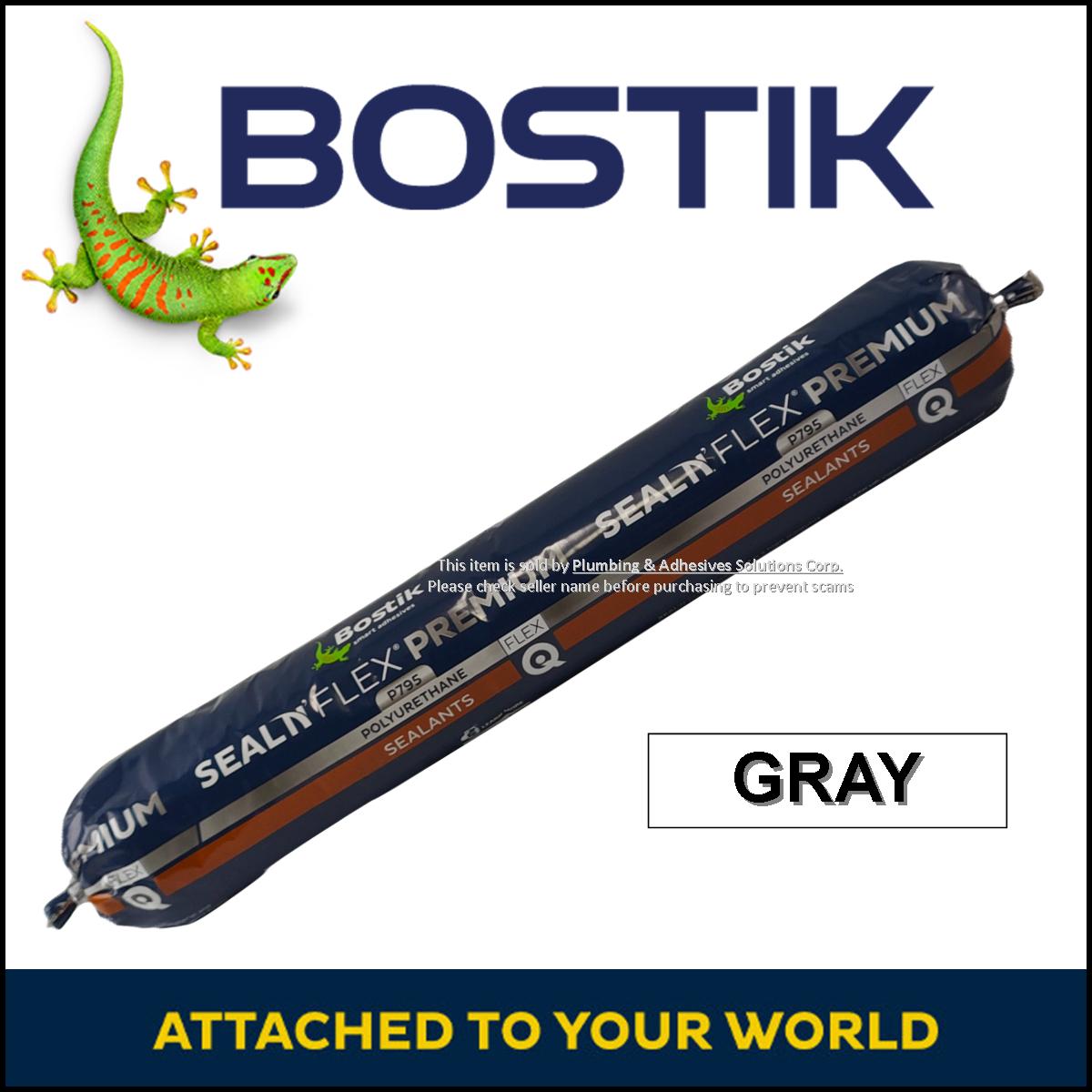 Bostik Polyurethane Sealant 600ml (GRAY) Seal N Flex UV Sealant Silicone Silicon Sealant ...