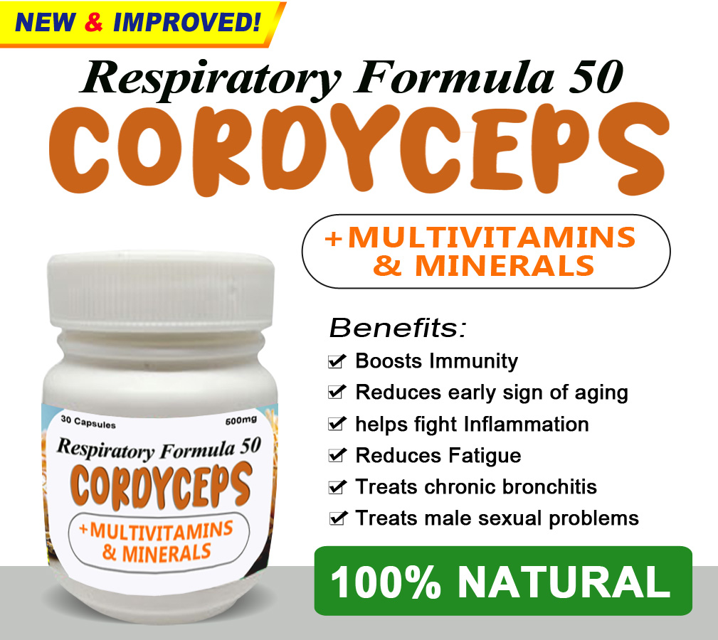 Respiratory Formula 50 Cordyceps + Multivitamins & Minerals | Lazada PH