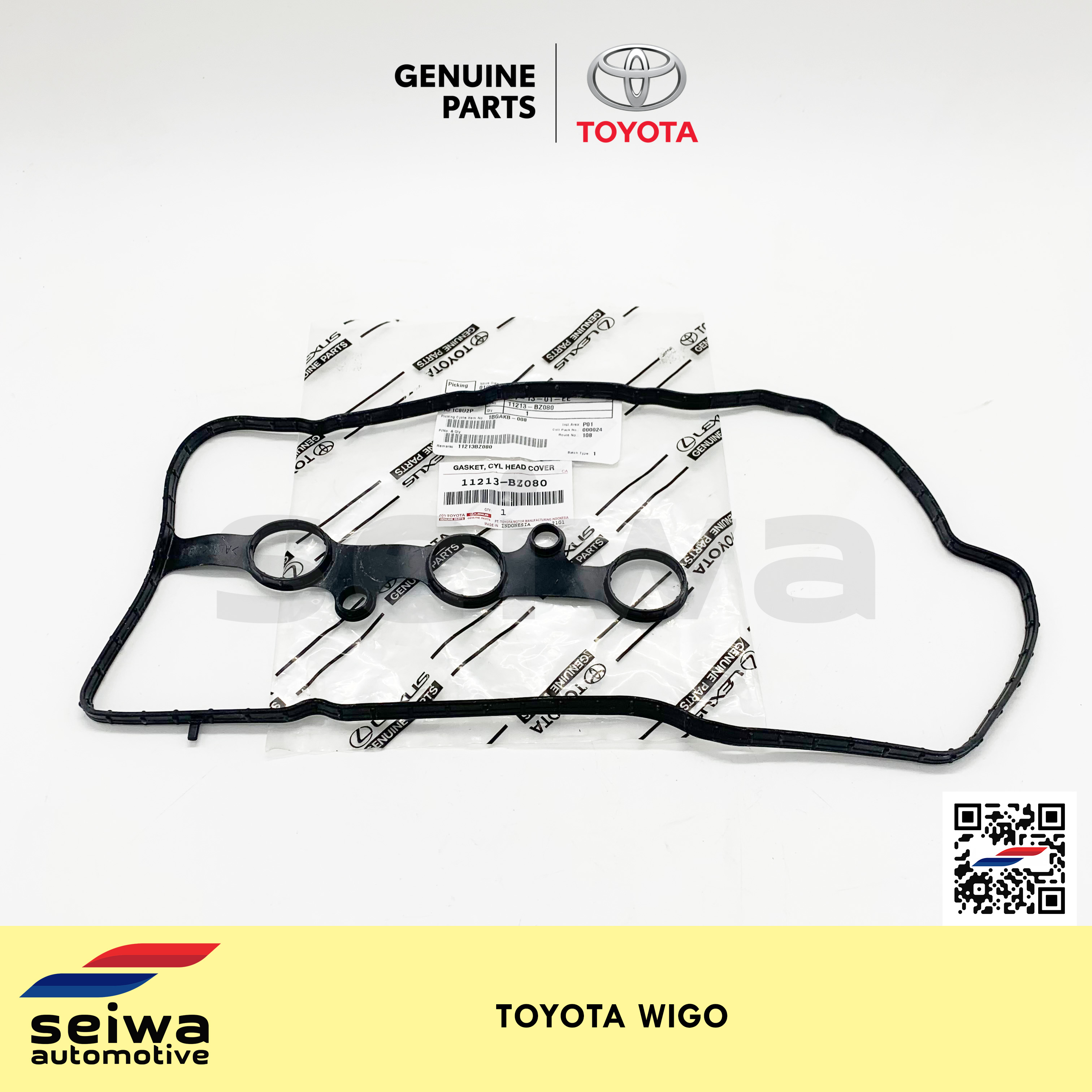 Toyota Wigo Valve Cover Gasket - Toyota Auto Parts | Lazada PH