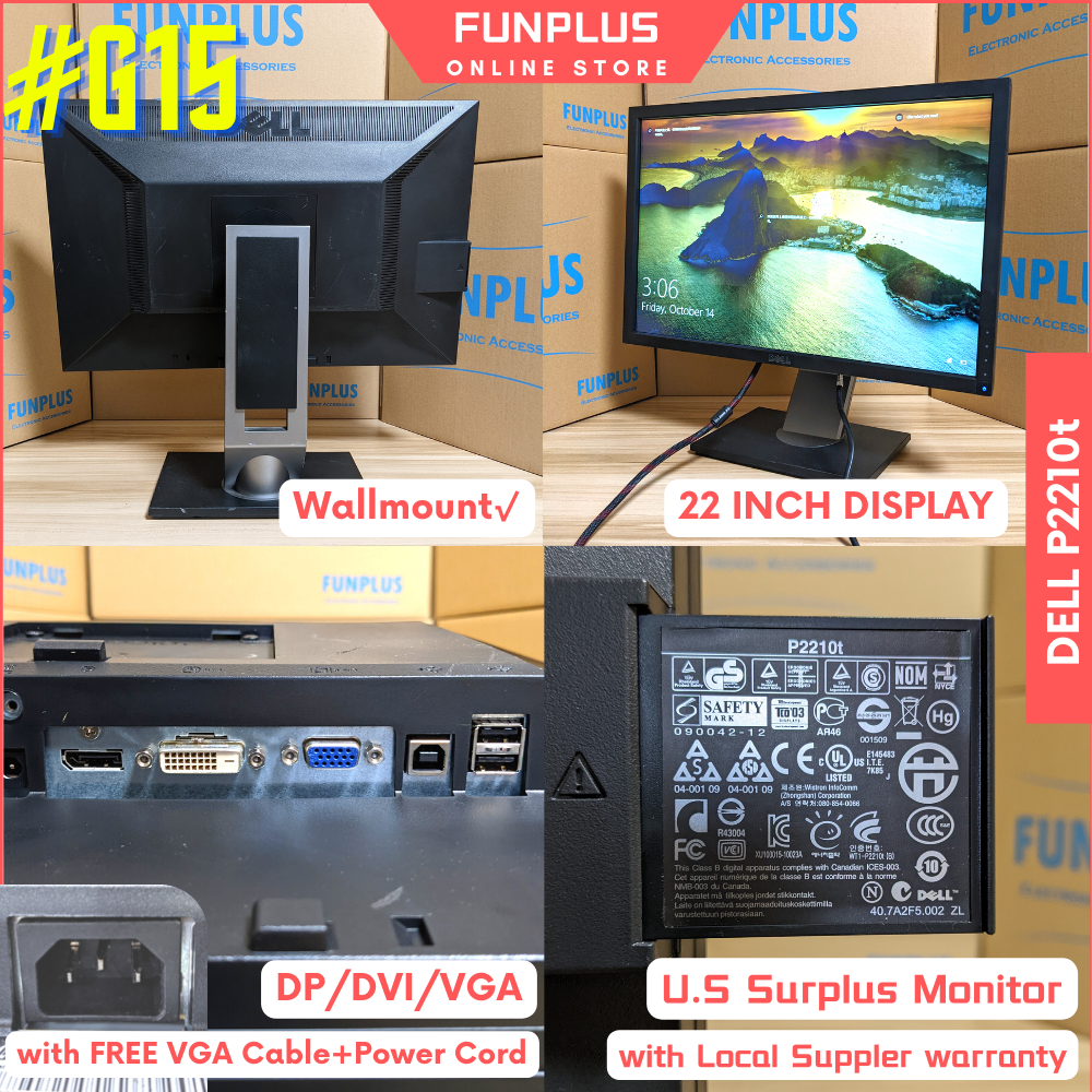 Affordable Monitor [Used] Dell P2210t Monitor | Monitor for Online ...