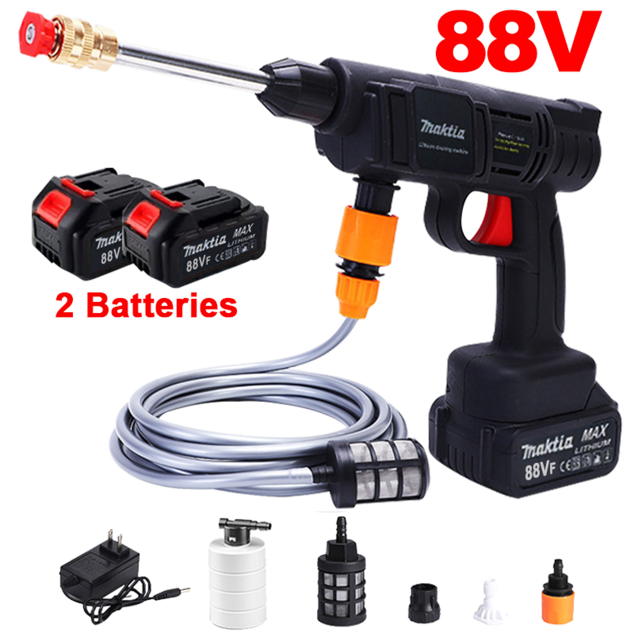 【Free tool box】 car pressure washer heavy duty washer high pressure 600 ...