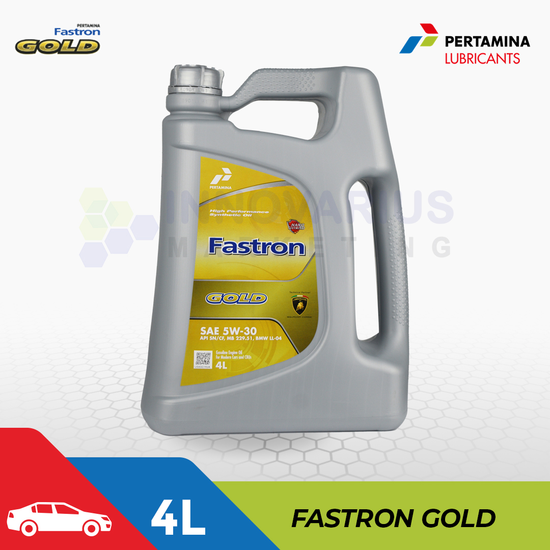 FASTRON GOLD SAE 5W-30 Synthetic Oil 4 Liters | Lazada PH
