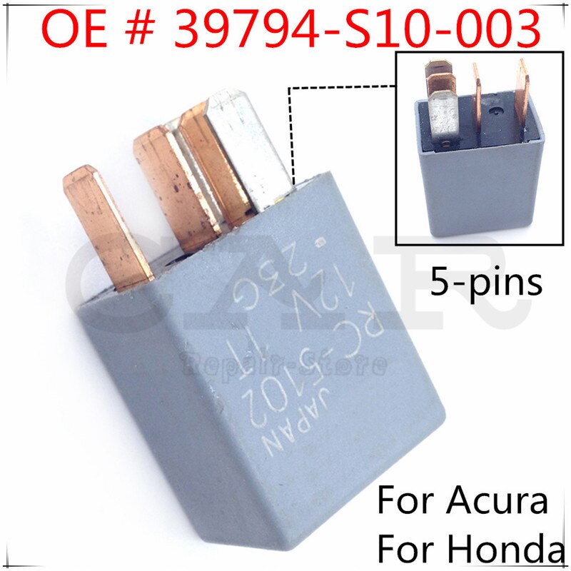 Relay Assy 39794-S10-003 for Honda for Acura 12V 5pins for Mitsuba RC ...