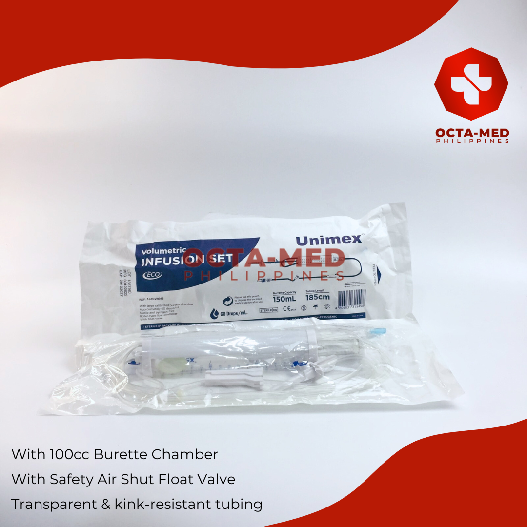 Volumetric Infusion Set 60dps | UNIMEX Wholesale | Lazada PH