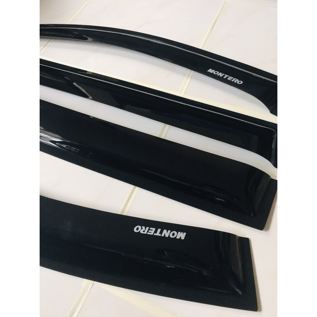 Rain Visor - Mitsubishi Montero 2008 2009 2010 2011 2012 2013 2014 2015 ...