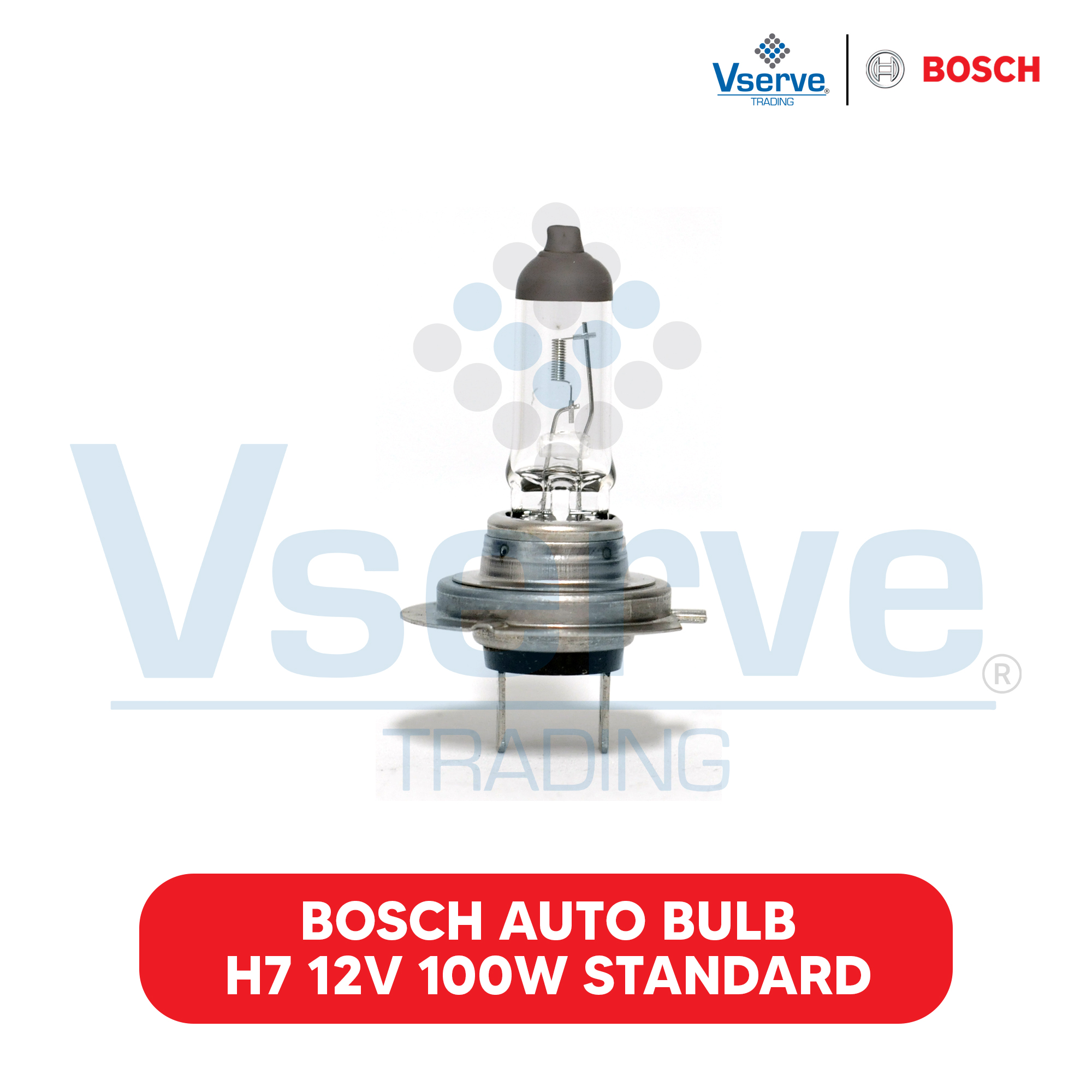 BOSCH AUTO BULB H7 12V 100W STANDARD BULB | Lazada PH