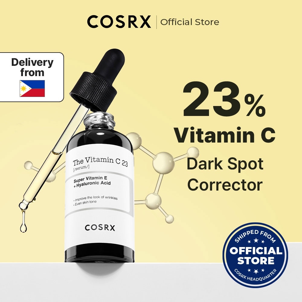 [COSRX OFFICIAL] The RX – Derm serums (20ml) Niacinamide 15 Vitamin C 23 Hyaluronic Acid 3 total ...