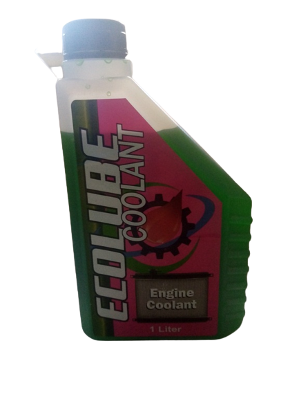 Ecolube High Quality Engine Coolant- 1 Liter (Green or Pink Color ...