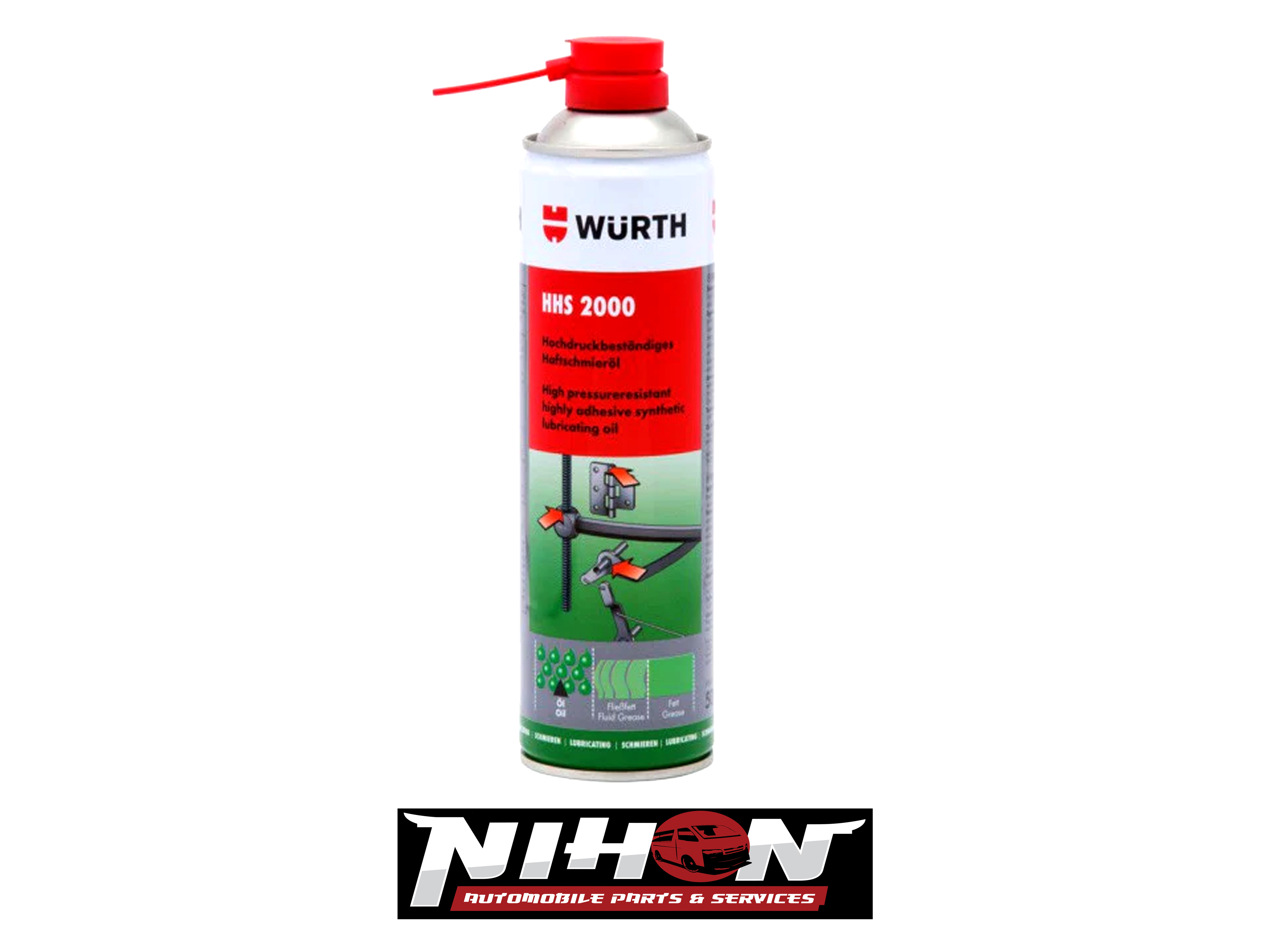 WURTH ADHESIVE LUBRICANT, HHS 2000 (500ML) | Lazada PH
