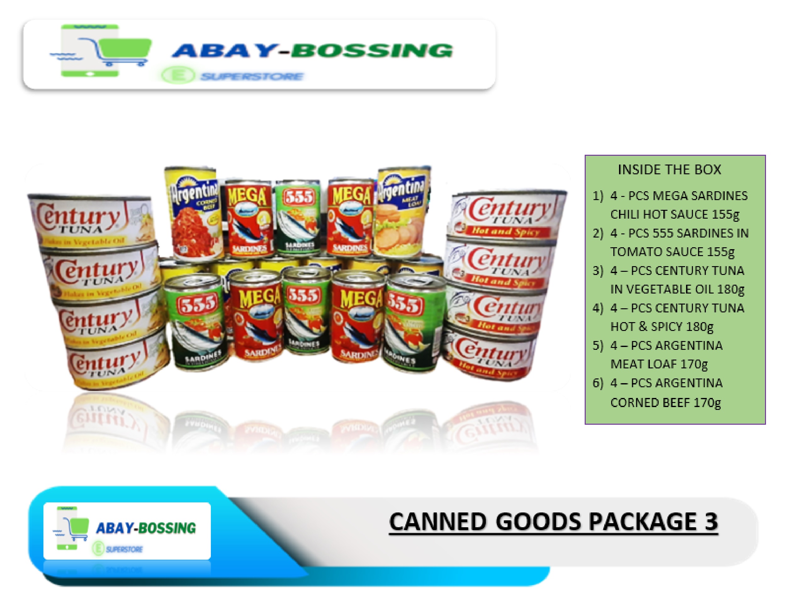 Canned Goods Package 3 | Lazada PH