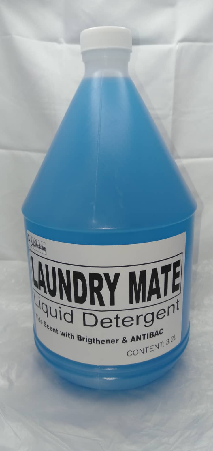 LAUNDRY MATE Liquid Detergent 3.2L 1 Liter Washing Wash Cloths laundry ...