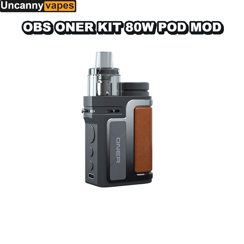 OBS Oner Kit 80W Pod Mod with 510 Adapter(Compatible with PnP/RPM Coils ...