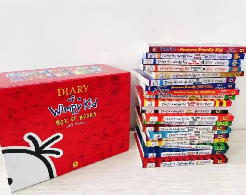 [Ship from manila]23PCS/Set English Picture Book Diary of a Wimpy kid ...
