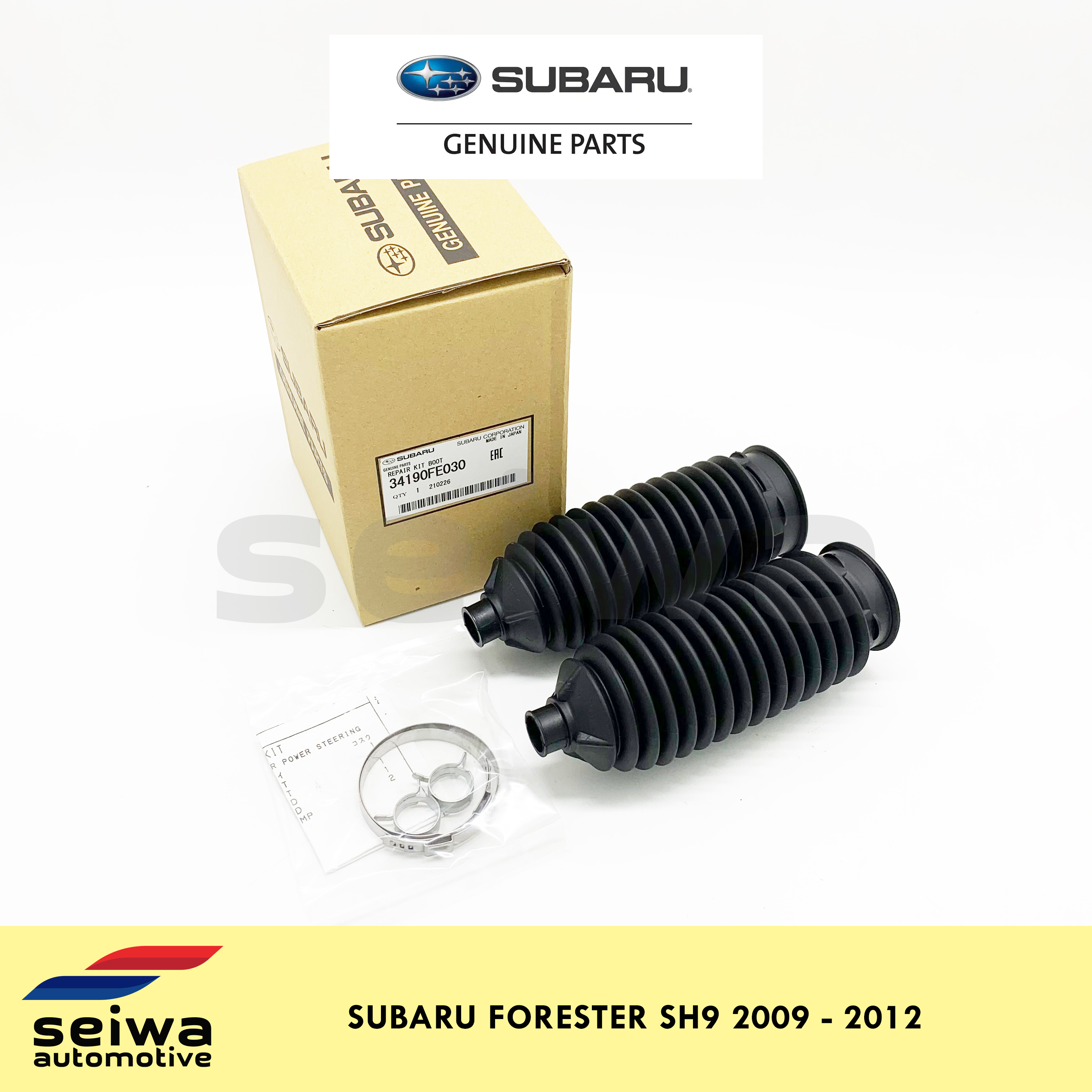 [2009 - 2012 SH9] Subaru Forester Steering Boots Kit - Genuine Subaru ...