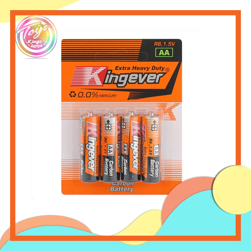 Kingever Battery Double A Battery Triple A Battery AA / AAA Batteries ...