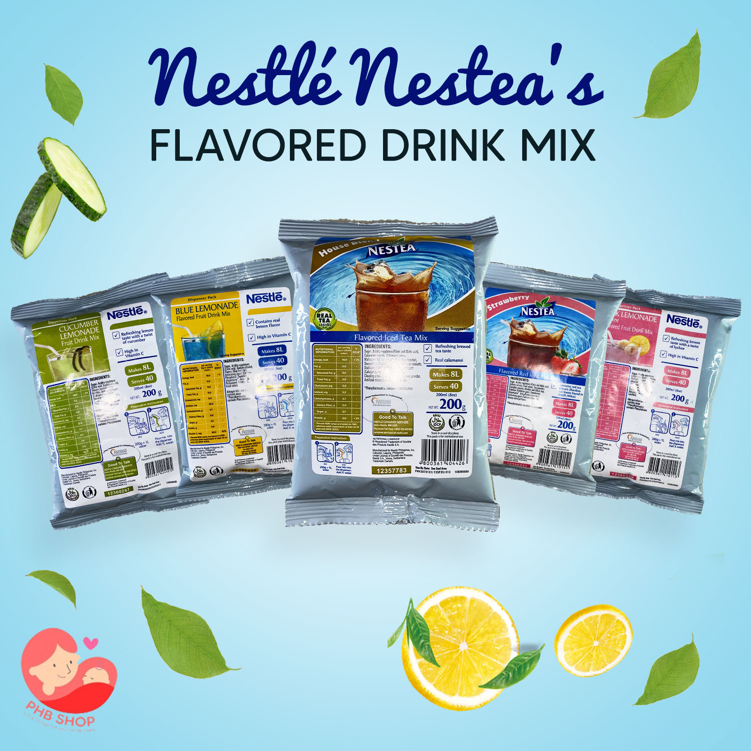 PHBShop| Nestlé | House Blend | Iced Tea Mix | 200g | Lazada PH