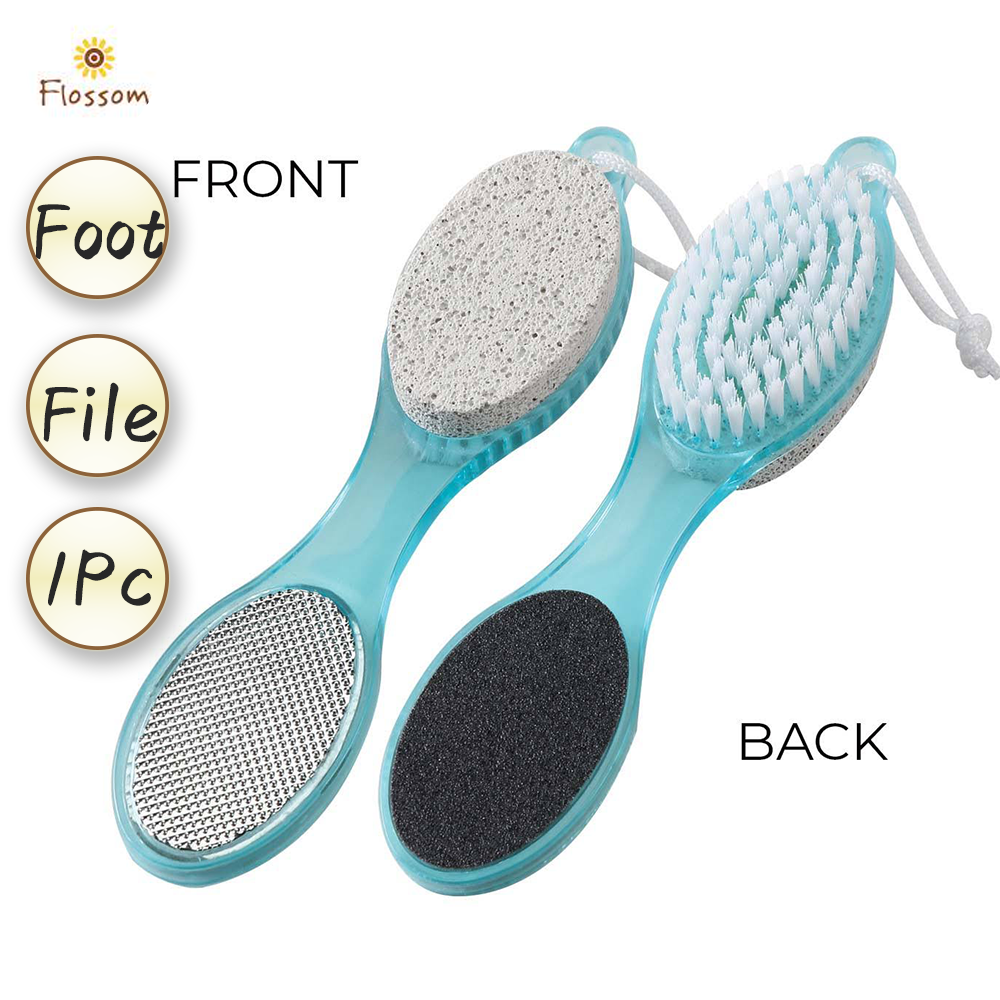 4in1 Foot Care Paddle Set Pumice Stone Brush Buffing File Metal File ...