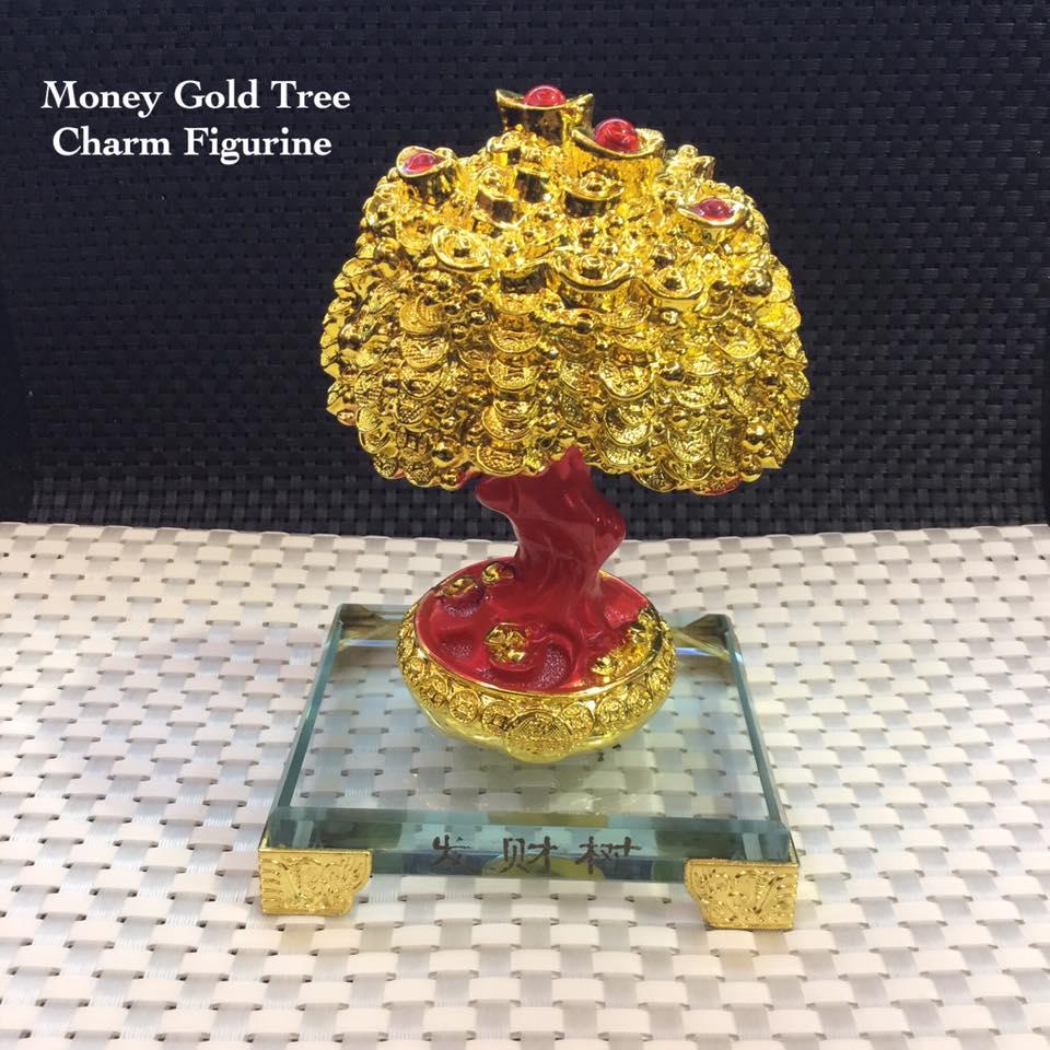 PIN PIN LUCKY CHARM MONEY GOLD TREE CHARM FIGURINE | Lazada PH