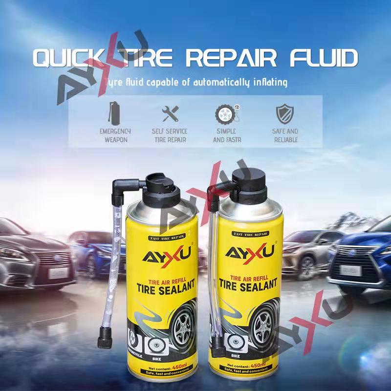 JY Smart Mall AYXU 450ML Tire Sealer And Inflator For Motorcycle Bike ...